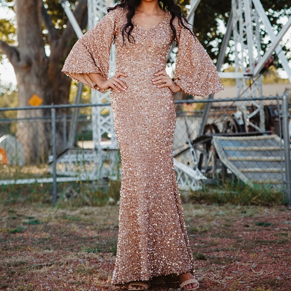 Dresses | Rose Gold Prom Dress | Poshmark